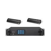 China 1A Portable Conference Room Microphone System Max 12 Chairman Units for sale