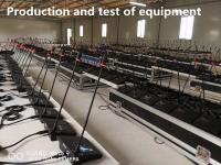 China Integrated Audio Microphone Conference System Hand In Hand With Electronic Voting for sale
