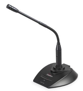 China Noise Canceling Wired Gooseneck Microphone SNR 62dB Desktop Speech Mic for sale