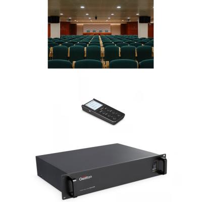 China Conference Room 10MW Wireless Voting System 100 Units 150m Working Distance for sale