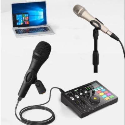China Home Usb Podcast Condenser Microphone 23.5mm*180mm Clear Sound for sale