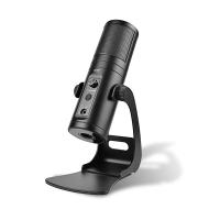 China Directional 14mm USB Recording Condenser Microphone With Mic Gain Knob for sale