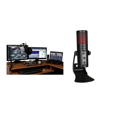 China ROHS 5V USB Microphone With 4 Immersive Reverb Modes for sale