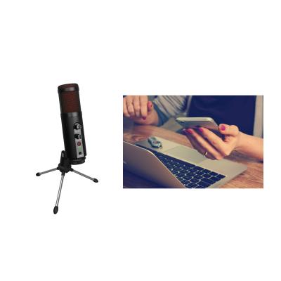 China Like Blue Yeti USB Streaming Mic 98db SNR With Headphone Output for sale