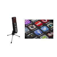 China FCC 98db SNR USB Condenser Microphone For Skype for sale