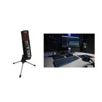 China Quick Mute Shock Mount Condenser Mic With RGB Indicator for sale