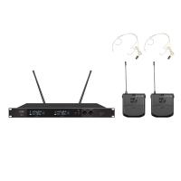 China UHF Handheld Microphone System , 30 Adjustable Frequencies Cordless Mic With Case for sale