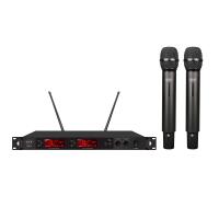 China Professional SLX24 Beta58 UHF Vocal Mic Dual Handheld SM58 Beta87a Bodypack Wireless Microphone SLX4 for sale