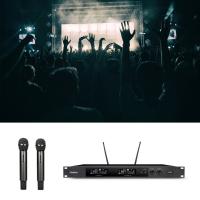 China PLL Synthesized 90M UHF Digital Wireless Microphone For Music Party for sale