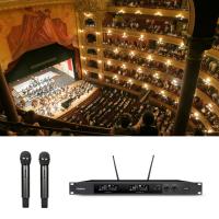 China CE Handheld 510 - 937 MHz UHF Digital Wireless Microphone for sale