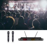 China FCC 100 - 240VAC UHF Professional Wireless Microphone for sale