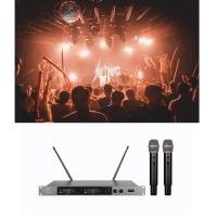 China Microphone Wireless Professional System UHF Mic Automatic Frequency 80M Party Stage Church for sale