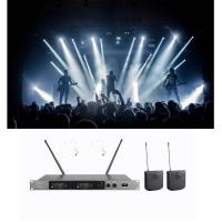 China Uhf Professional Headset Handheld Lavalier Bodypack Wireless Microphone For Singing for sale