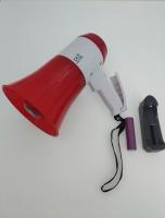 China 240-Seconds Record Portable Powered battery Megaphone Police Siren Bullhorn for sale