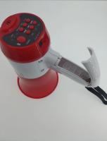 China 240-Seconds Record Portable Powered battery Megaphone Police Siren Bullhorn for sale