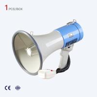 China Police 25W Blue And White Megaphone Wireless Mini Megaphone With Siren for sale