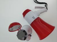 China 1.2A Outdoor Loudspeaker Horn 0.5kg Lightweight IPX4 Waterproof Megaphone for sale