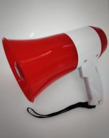 China IPX4 Waterproof Plastic Cheer Horn Speaker Outdoor Red Plastic Megaphone  85dB for sale