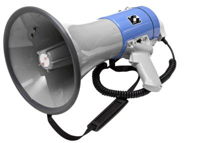 China 50W Army Microphone Bullhorn Handheld Megaphone Bullhorn With Music Microphone for sale