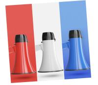 China Whistle Switch Army Military Megaphone 6V Speaker Portable 300m Range for sale