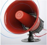 China ABS Plastic Lightweight Megaphone USB MP3 Bullhorn Speaker For Car for sale