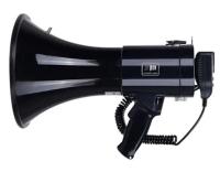 China 50W Battery Powered Megaphone Speaker Weather Protection With Mic 20KHz for sale