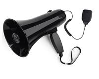 China Rechargeable LED Light Battery Powered Megaphone for sale