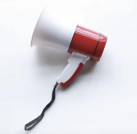 China 0.8KM Wireless Portable Lithium Megaphone Record Alarm Professional Bullhorn for sale