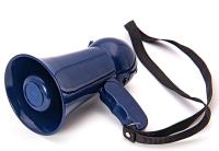 China Lithium Battery Hand Held Bull Horn Outdoor Bullhorn Speakers 70Hz-20KHz for sale
