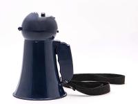 China Public Speech Mini Portable Public Megaphone Built In Siren 200 X 325MM for sale