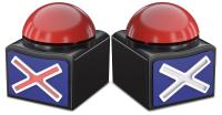 China Colorful Voice Countdown Buzzer 110 X 110 X 120MM Countdown Timer With Buzzer for sale