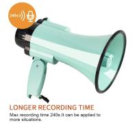 China 790 X 330 X 540mm Siren Megaphone Handheld Lithium Battery Horn Tweeter Speaker for sale