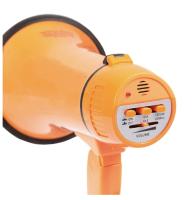 China Clear Sound Siren Megaphone Foldable Portable Lithium Megaphone  For Fans Cheer for sale