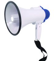 China Cone Handheld Bullhornplastic Megaphone With Handle 800M for sale