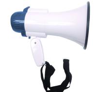 China Cone Handheld Bullhornplastic Megaphone With Handle 800M for sale
