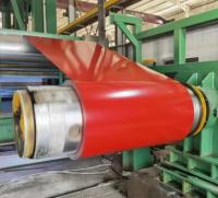 China Cold Rolled Prepainted Galvanized Steel Coil PPGL 0.125-2mm Thickness RAL Color for sale