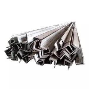 China SUS321 304L DIN Stainless Steel Angle 60mm 5.8m 6m Equal Angle Bar for sale