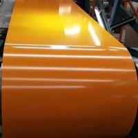 China PPGI 0.45mm THK Color Coated Coil RAL2010  PE JISG3312 for sale