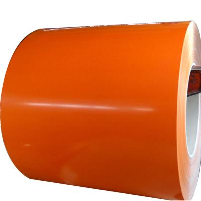 China PPGI 0.45mm THK Color Coated Coil RAL2010  PE JISG3312 for sale