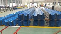 China Bule Galvanized 0.4 Mm Roof Steel Sheet T Shape 25-205-1025mm for sale