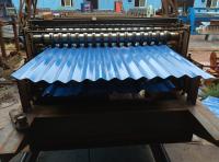 China Bule Galvanized Roofing Steel Sheet Water Ripple Type 18-76-800mm for sale