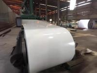 China PPGI 0.7mm THK White Prepainted Galvanized Steel Coil RAL9016  PE JISG3312 for sale