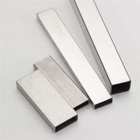 China Stainless Steel Seamless Rectangular Tube ASTM A213 TP304 0.6mm to 5.75mm Thickness for sale