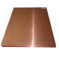 China C11000 C101 JIS H3250 Brass Copper Alloy Sheet Metal 0.2mm to 3mm Thickness for sale