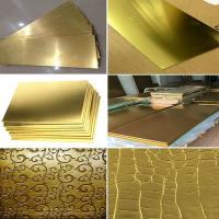 China Copper Alloy C10100 Brass Sheet Coil 0.3mm ASTM OFHC 2 Inch Width for sale