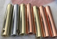 China Gold Bronze Stainless Steel Pipe 304 316L 904L 1mm-150mm Wall OD 6mm-2500mm for sale