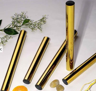 China Gold Bronze Stainless Steel Pipe 304 316L 904L 1mm-150mm Wall OD 6mm-2500mm for sale