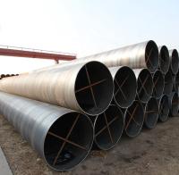 China SSAW Steel Pipe ASTM A252 Grade 2 Carbon Steel Welded Tube OD 219-2032mm WT 5-20mm for sale