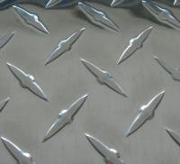 China Aluminum Checker Plate Sheet 3mm 5mm 6mm Thick 1500x3000mm 5083 3003 Embossed for sale