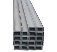 China Hot Dip Galvanized Steel C Channel 50mm U Beam 2 Inch 6 Inch Metal Strut for sale